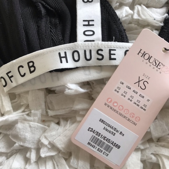 House of CB | Intimates & Sleepwear | House Of Cb Ribbed Triangle Bra ...
